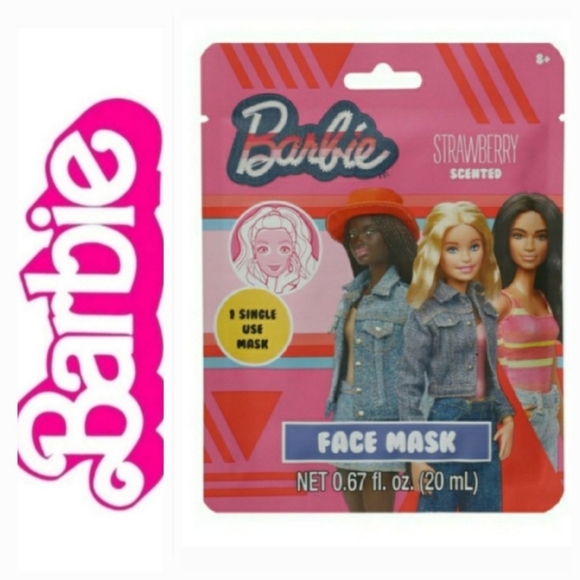 Barbie | Skincare | Taste Beauty X Barbie Scented Face Mask Strawberry ...